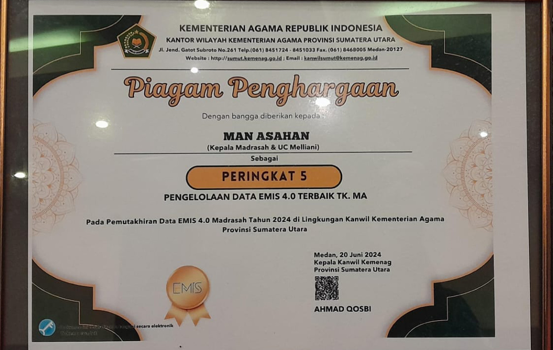 Kemenag Asahan - Website Resmi Kantor Kemenag Kab. Asahan
